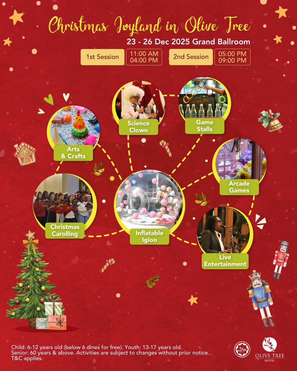Step Into Christmas Joyland at the Olive Tree Hotel — Where Holiday ...